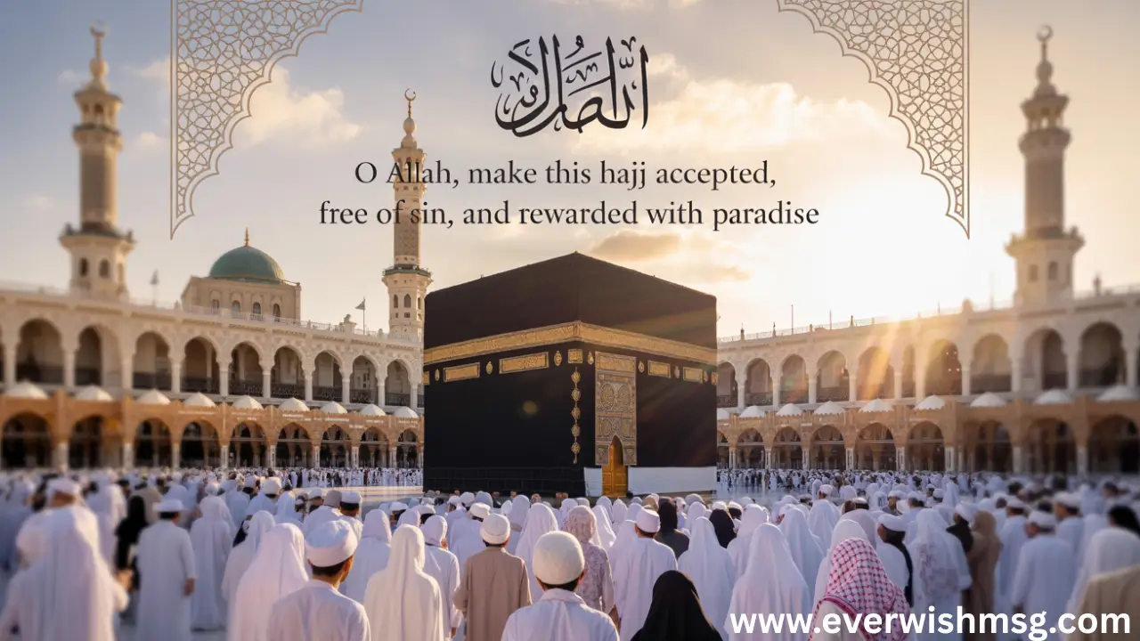 Dua for Hajj and Umrah Complete Prayer Guide 2026 - Ever Wish Msg