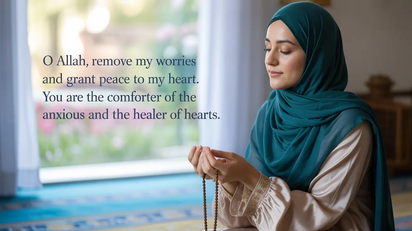 Dua for Anxiety and Overthinking Powerful Islamic Prayers - Ever Wish Msg
