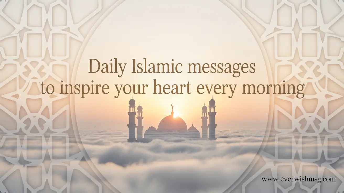 Daily Islamic Messages to Inspire Your Heart Every Morning - Ever Wish Msg