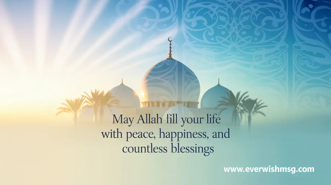 May Allah Bless You with Endless Happiness and Success - Ever Wish Msg